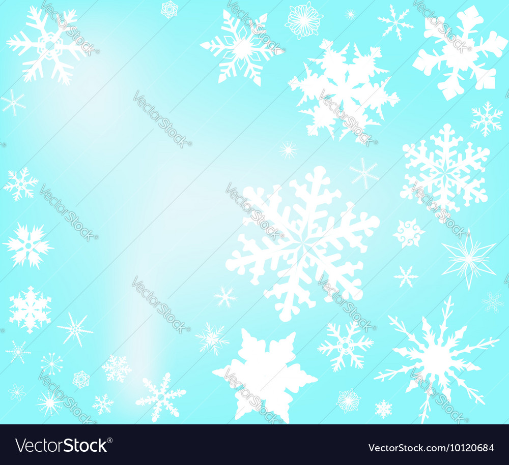 Snowfall Royalty Free Vector Image - VectorStock