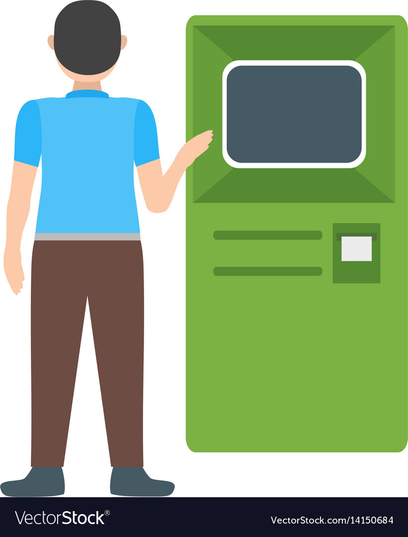 Ticket machine Royalty Free Vector Image - VectorStock