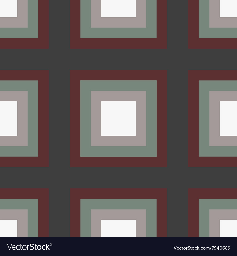 Geometry square seamless pattern Royalty Free Vector Image