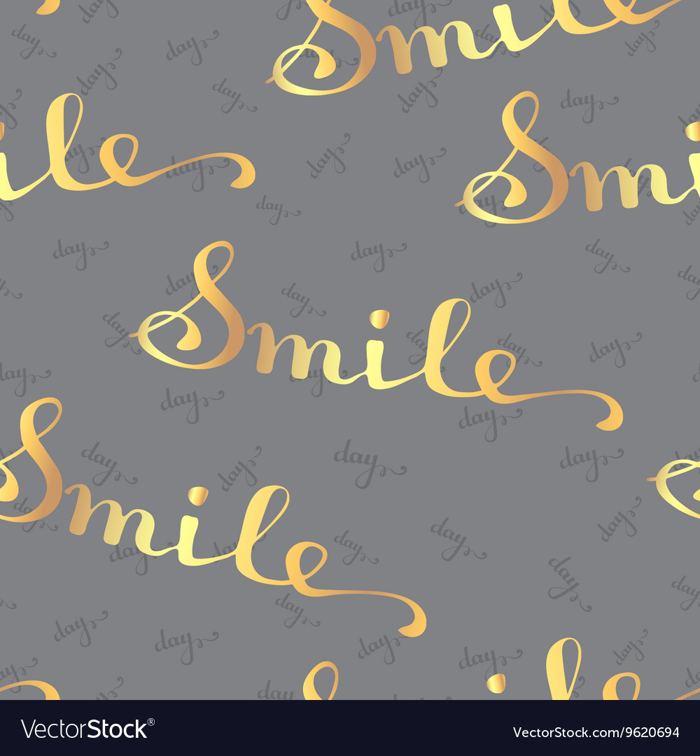 Abstract seamless pattern with handwritten words Vector Image