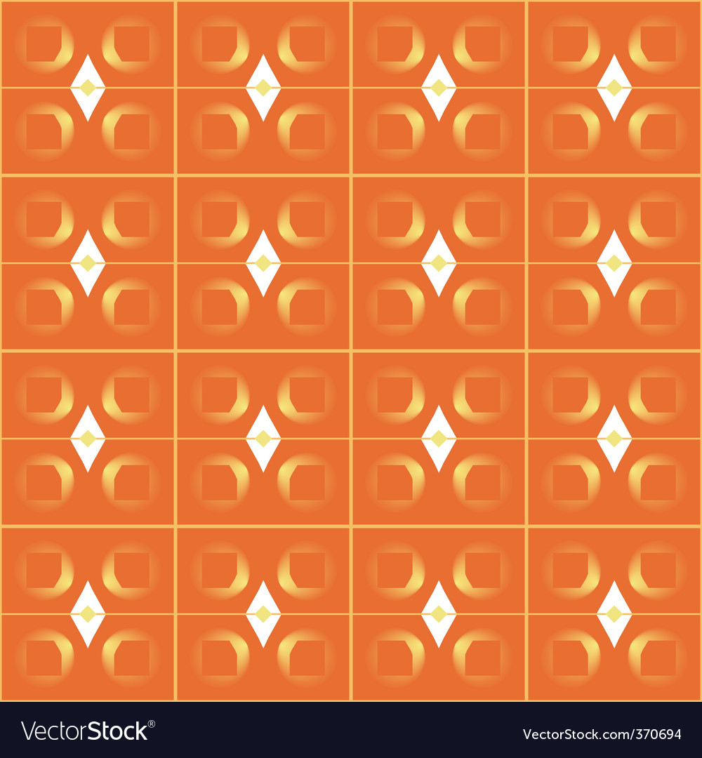 Orange seamless pattern Royalty Free Vector Image