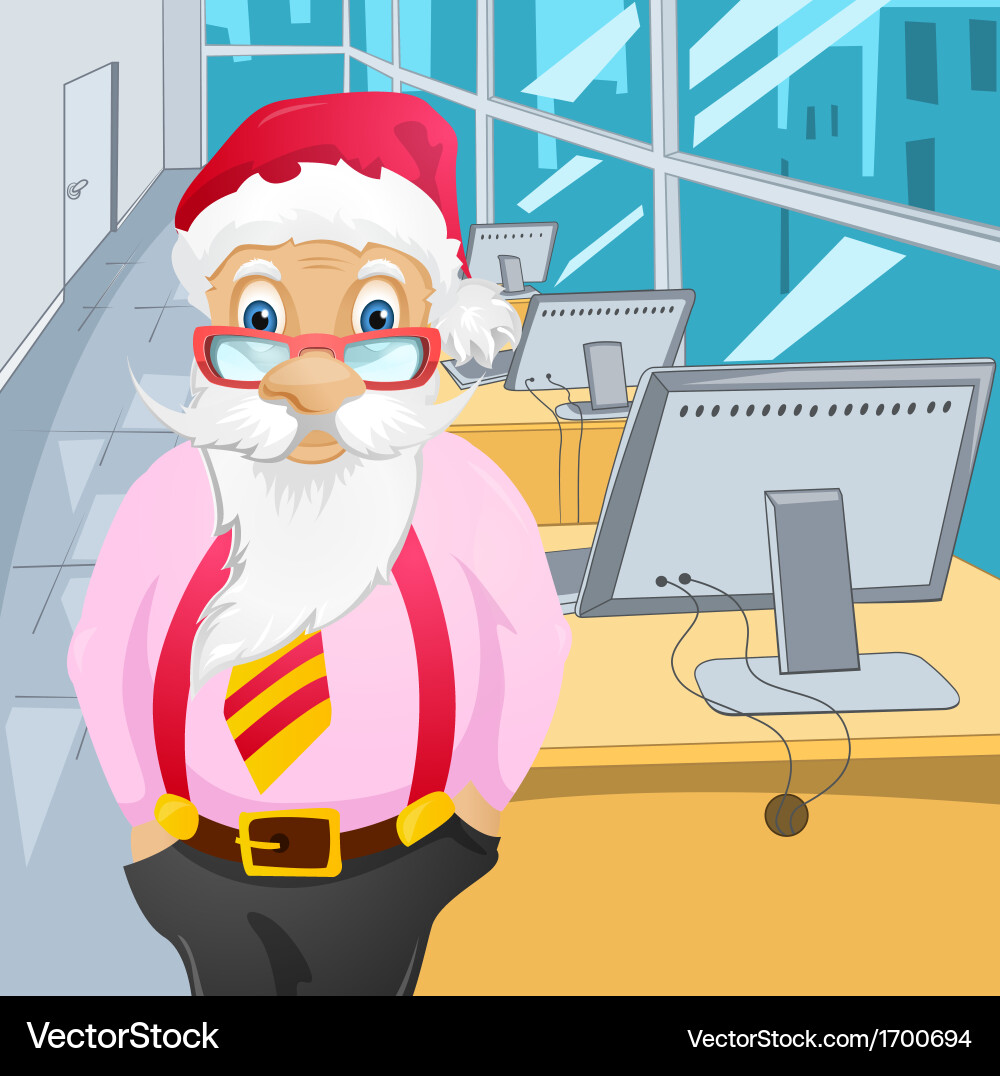 Santa claus Royalty Free Vector Image - VectorStock