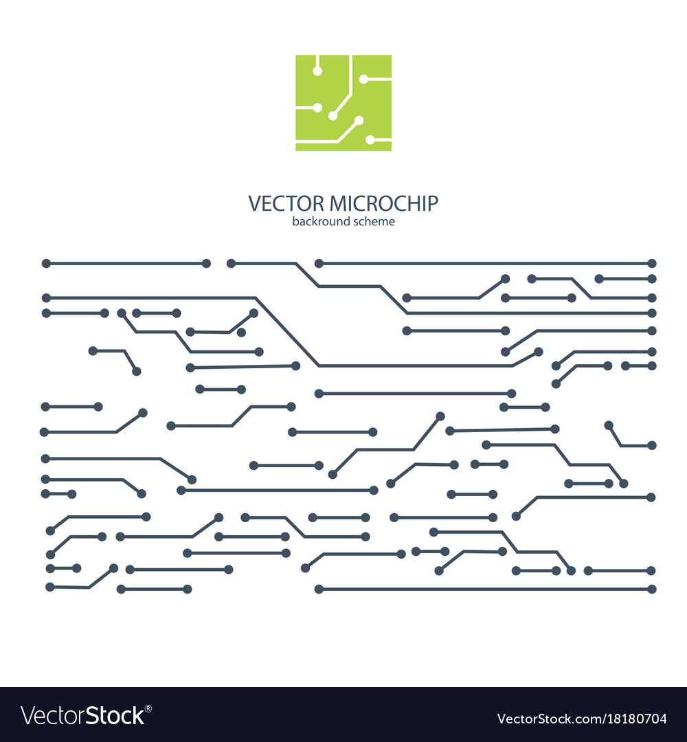 Microchip background Royalty Free Vector Image