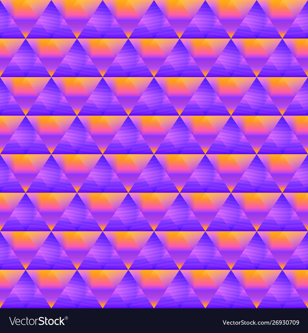 Purple triangle pattern Royalty Free Vector Image