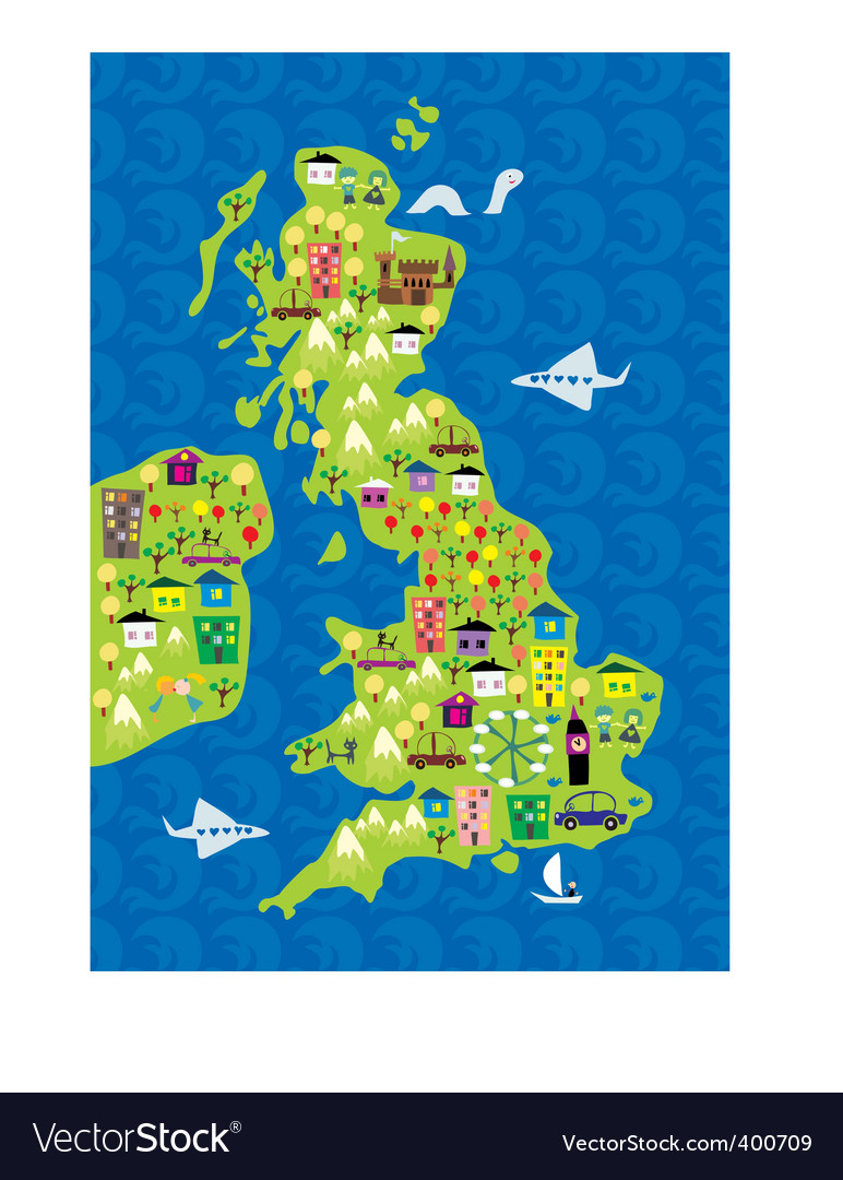 Uk Royalty Free Vector Image - VectorStock