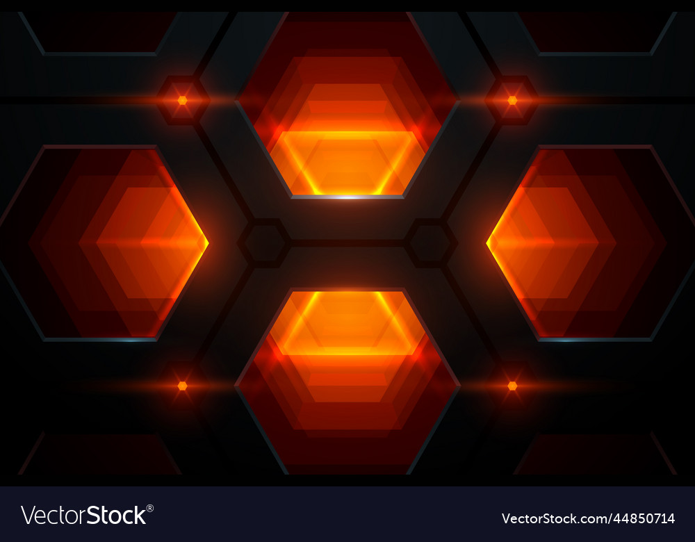 Abstract hexagonal metal background Royalty Free Vector Abstract hexagonal metal background Royalty Free Vector