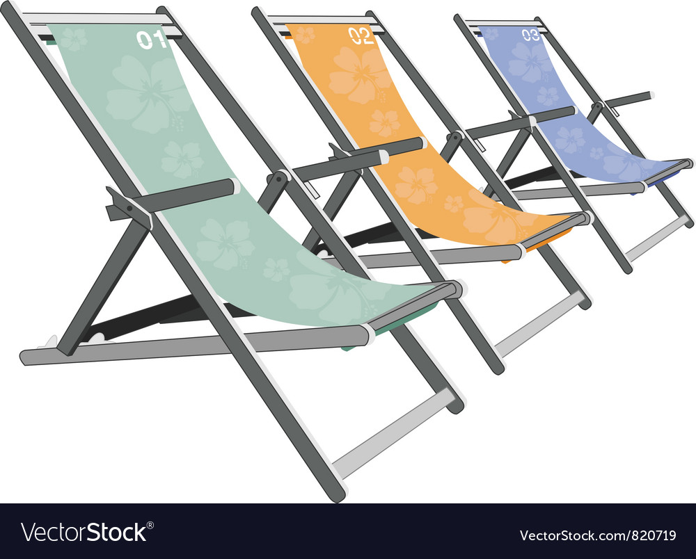 Chairs Royalty Free Vector Image Vectorstock