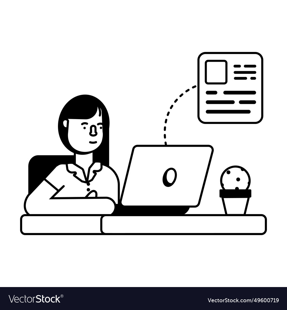 Creative developer Royalty Free Vector Image - VectorStock