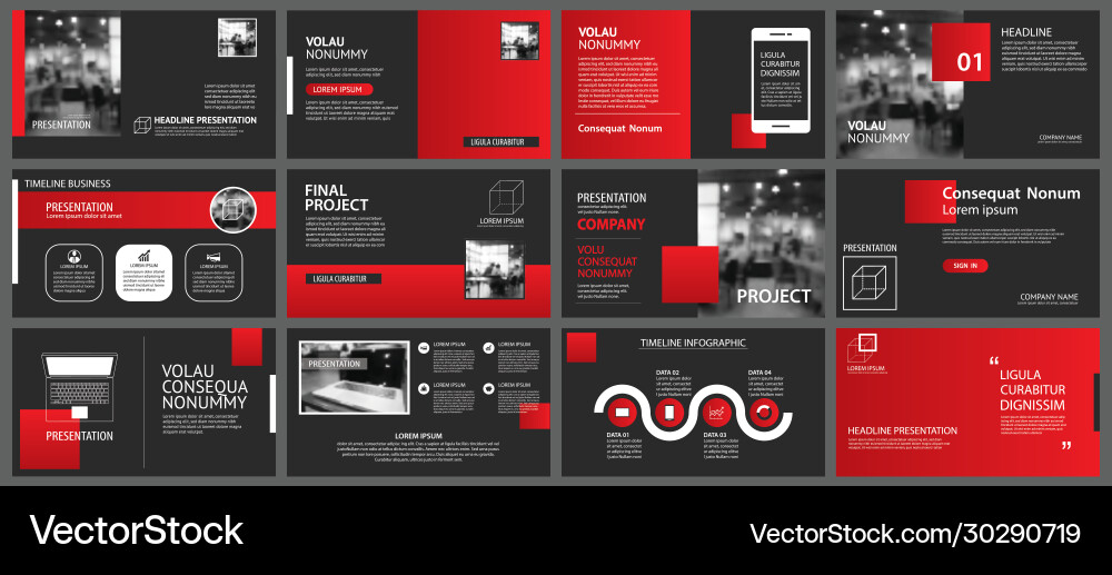 Presentation and slide layout background design Vector Image