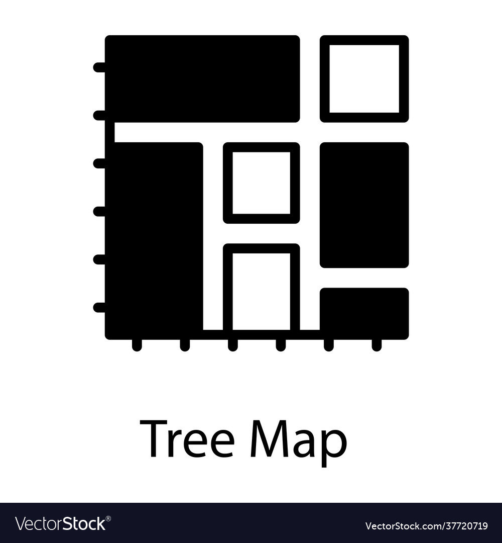 Treemap Royalty Free Vector Image - VectorStock Treemap Royalty Free Vector Image - VectorStock