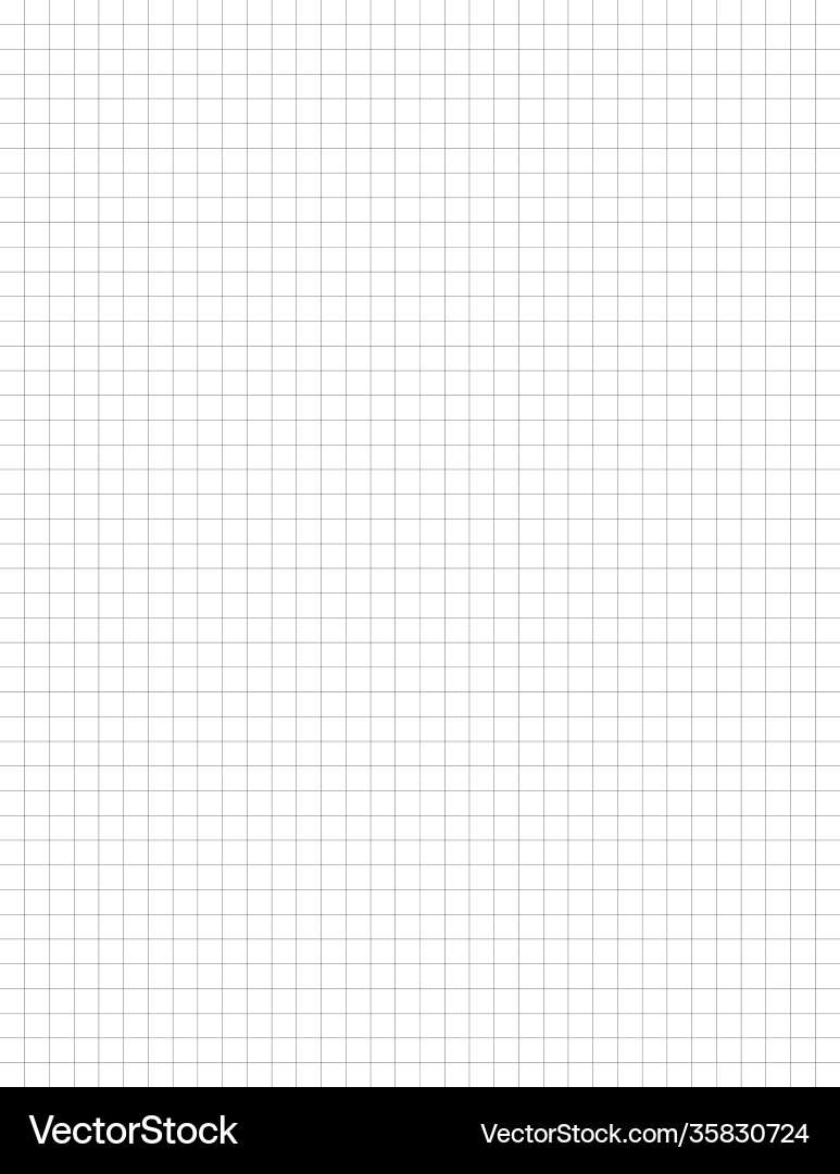 Graph 4x4 per inch graph paper notebook Royalty Free Vector