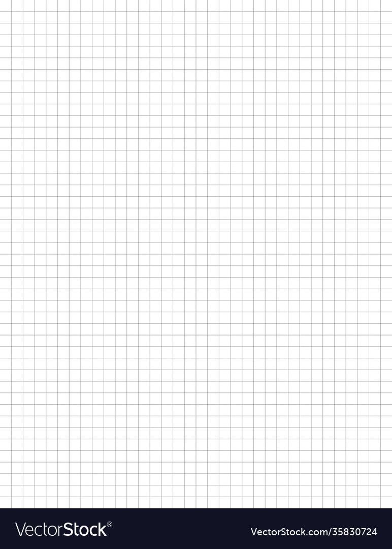 Graph 4x4 Per Inch Paper Notebook Royalty Free Vector Image