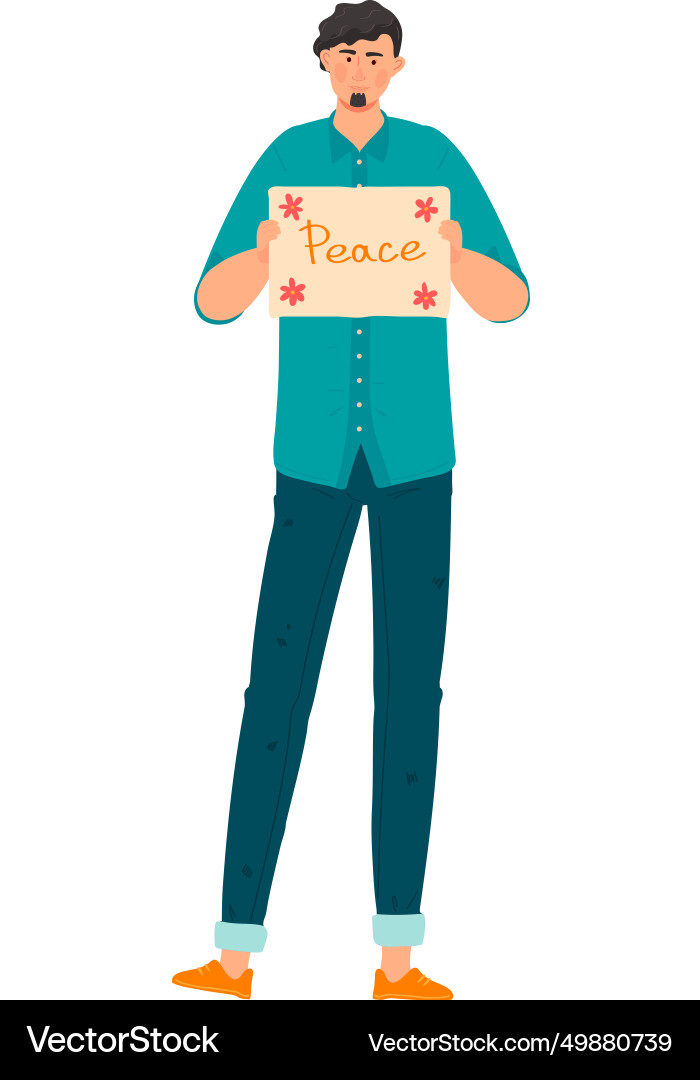 Protest people against discrimination all lives Vector Image