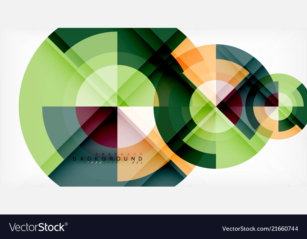 Circle abstract background Royalty Free Vector Image