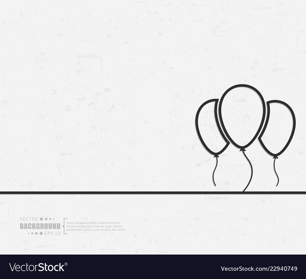 Abstract creative concept line draw Royalty Free Vector