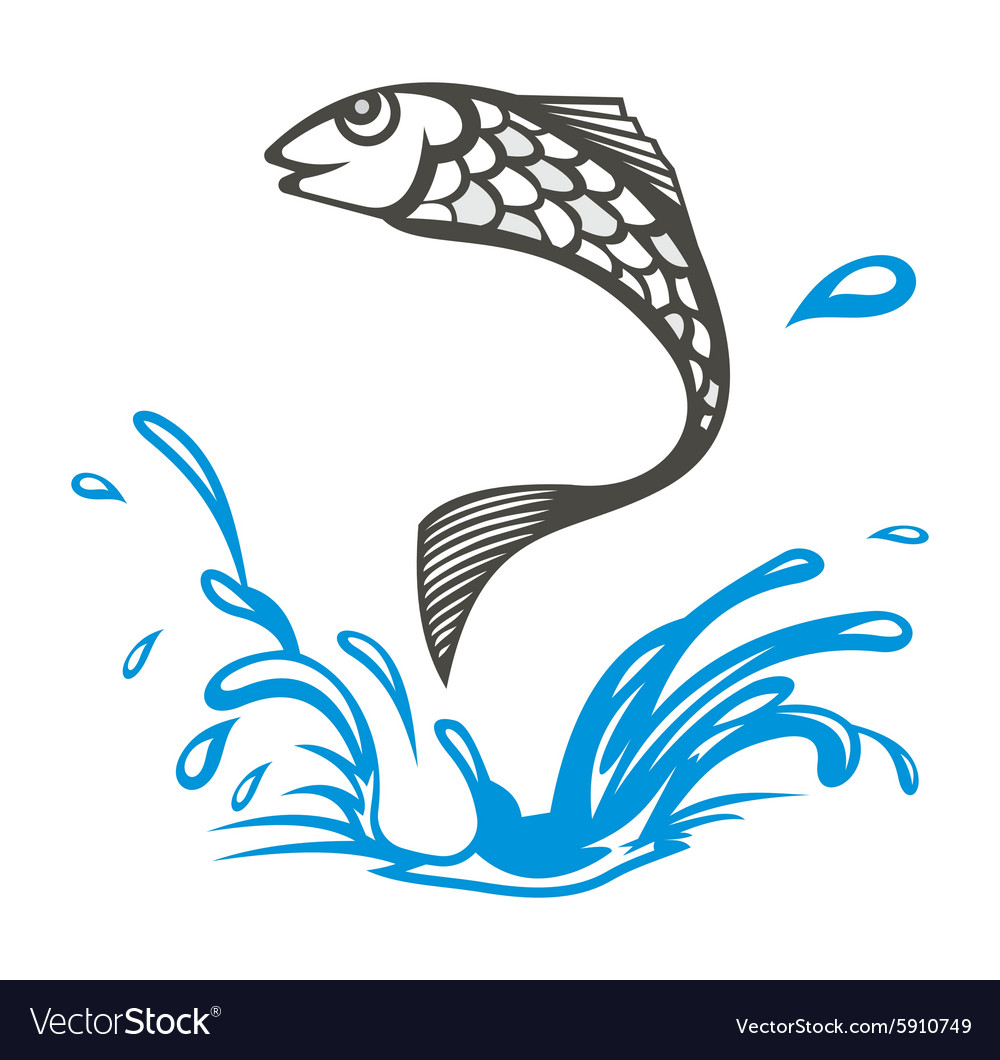 Fish2 resize Royalty Free Vector Image - VectorStock