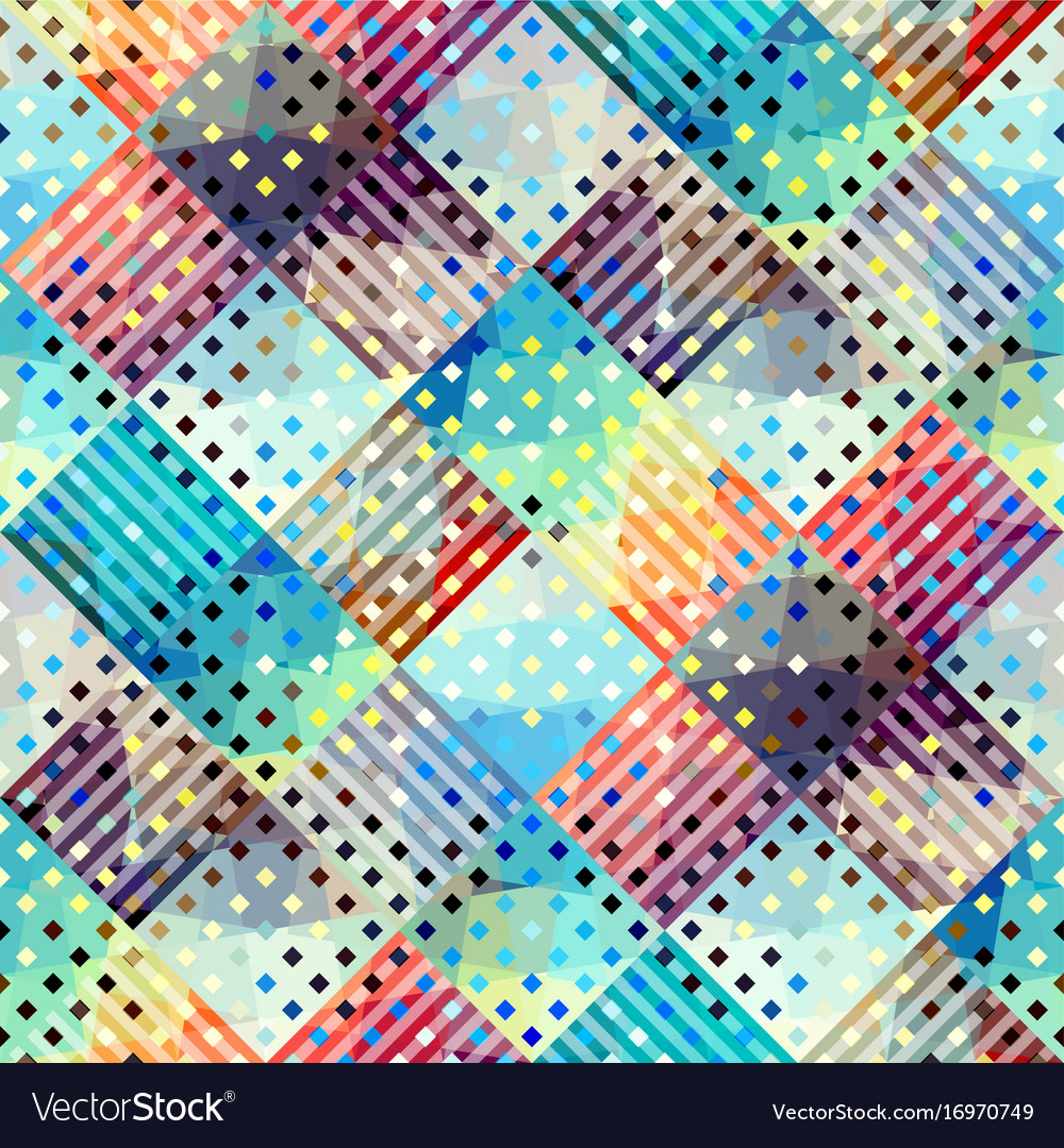 Geometric abstract pattern Royalty Free Vector Image