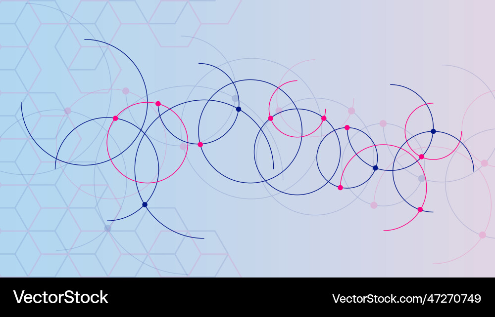 Network connection technology concept Royalty Free Vector