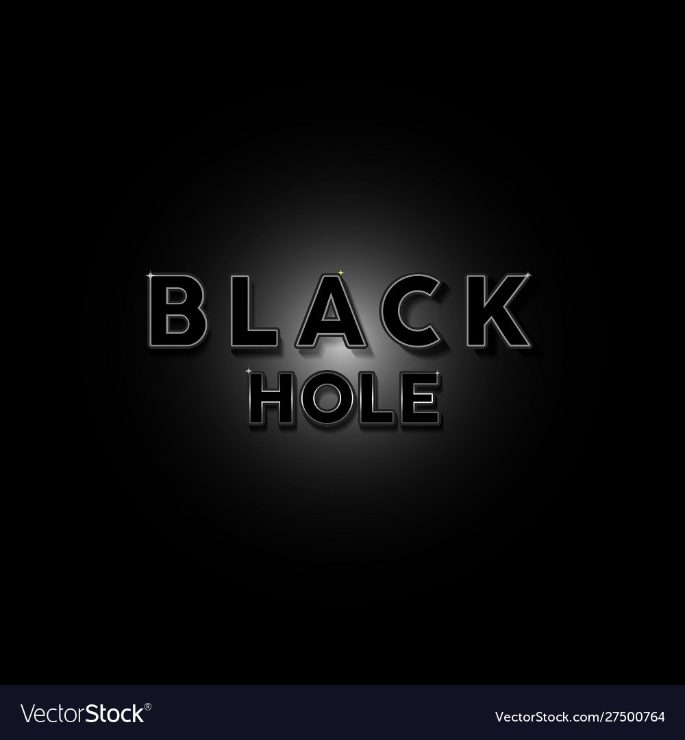 Black editable text Royalty Free Vector Image - VectorStock