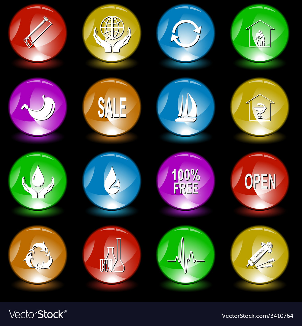 Set Royalty Free Vector Image - VectorStock