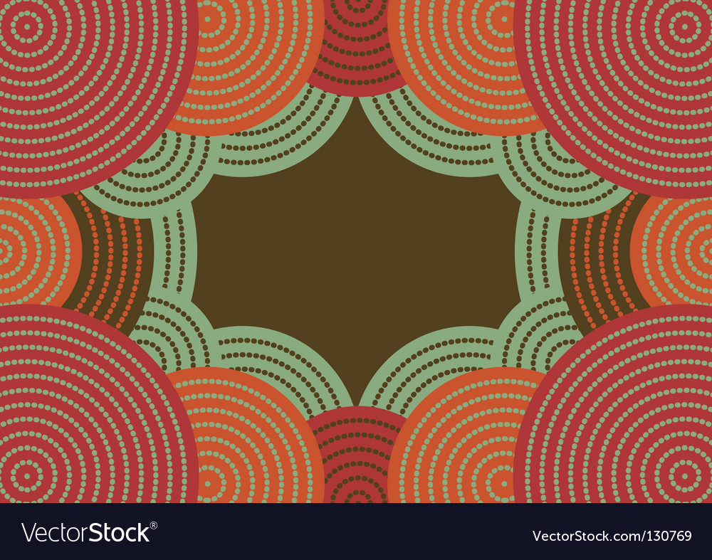 Australian pattern Royalty Free Vector Image - VectorStock