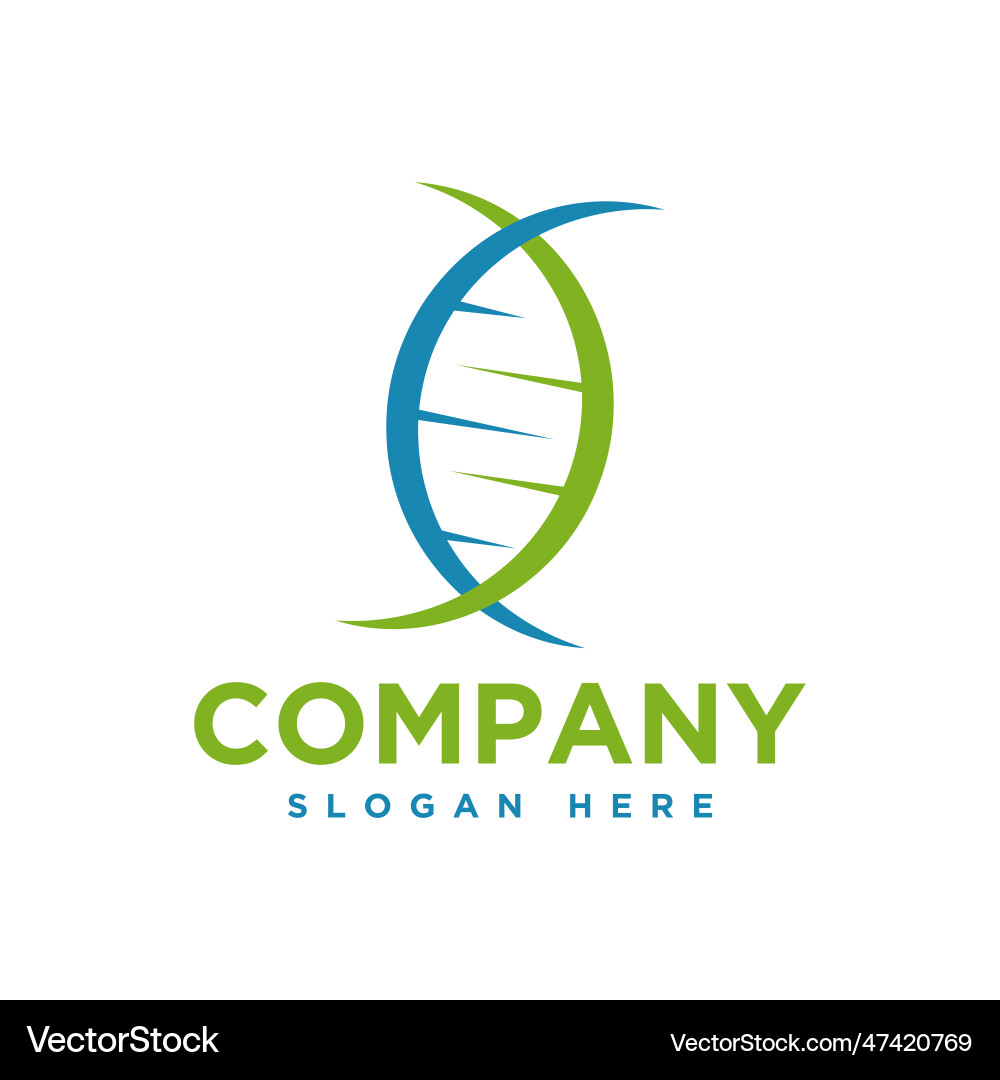 Dnadna logo icon Royalty Free Vector Image - VectorStock
