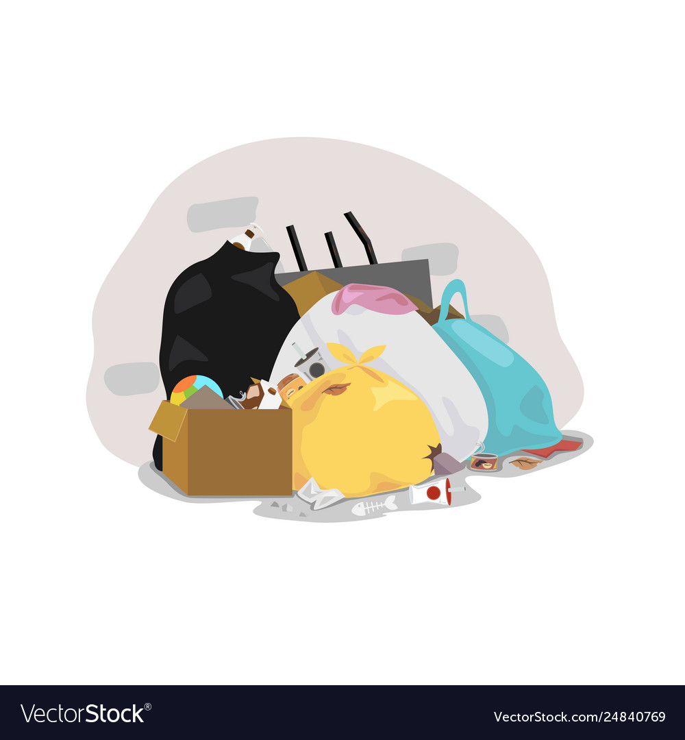 Garbage Royalty Free Vector Image - VectorStock