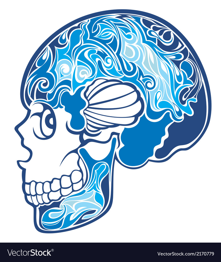 Skull Royalty Free Vector Image - VectorStock