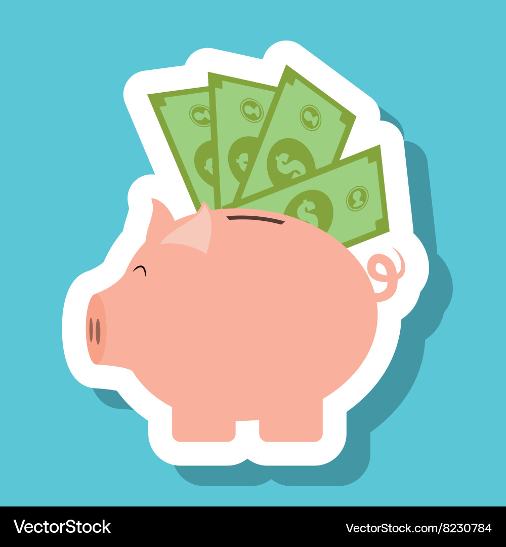 Money bills design Royalty Free Vector Image - VectorStock