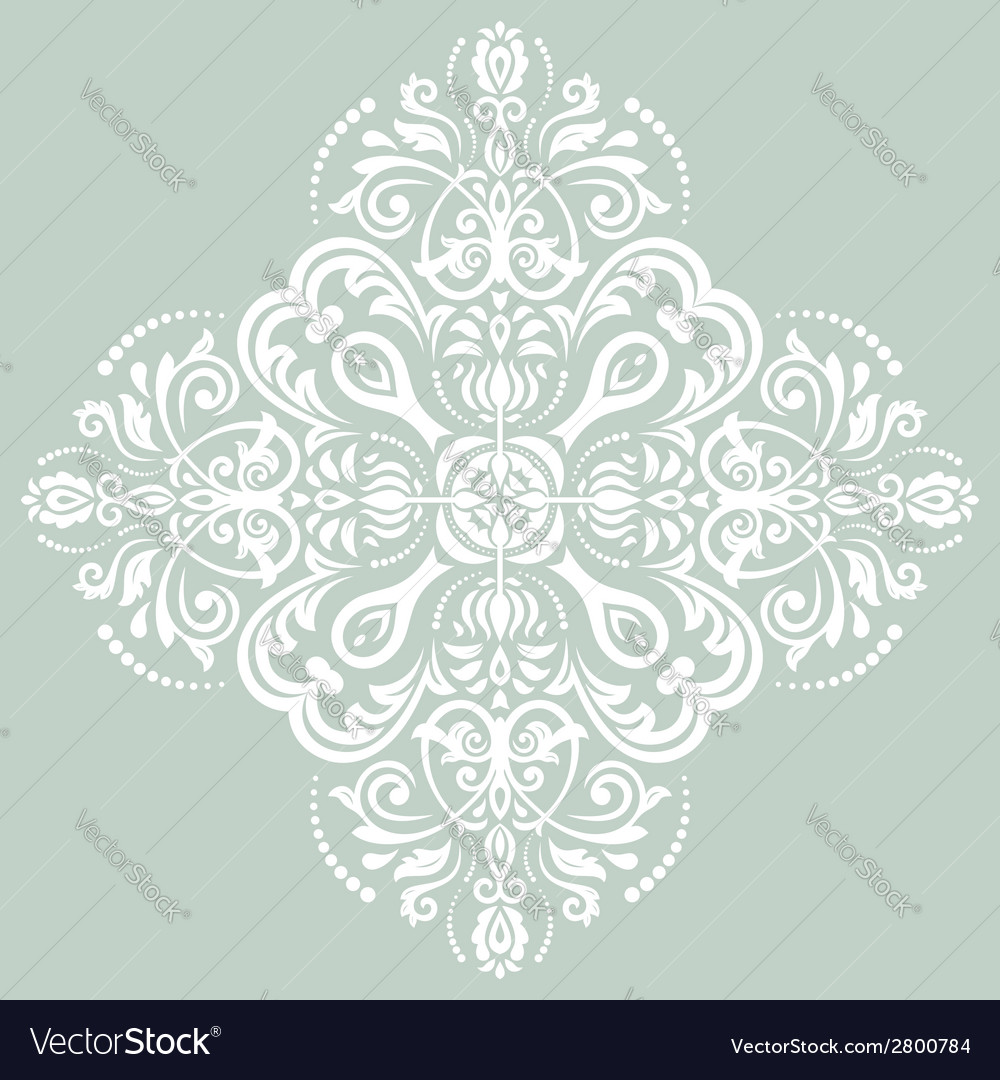 Orient pattern abstract background Royalty Free Vector Image