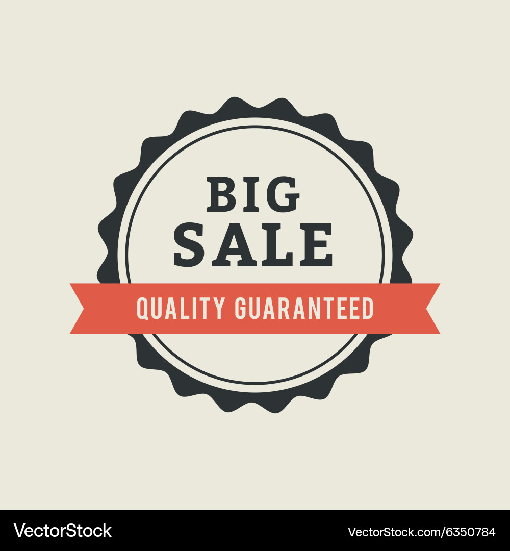 Sales label Royalty Free Vector Image - VectorStock