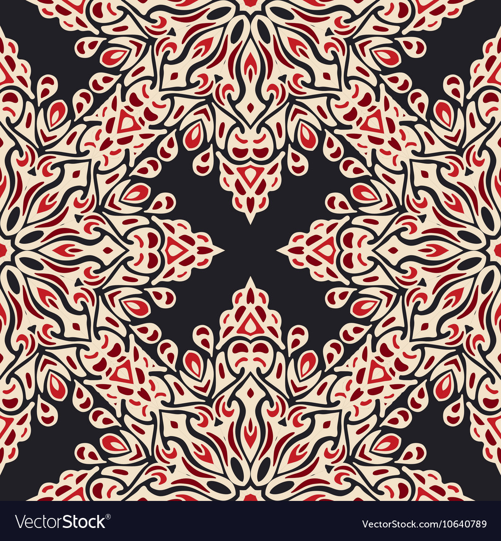 Abstract seamless pattern for fabric Royalty Free Vector