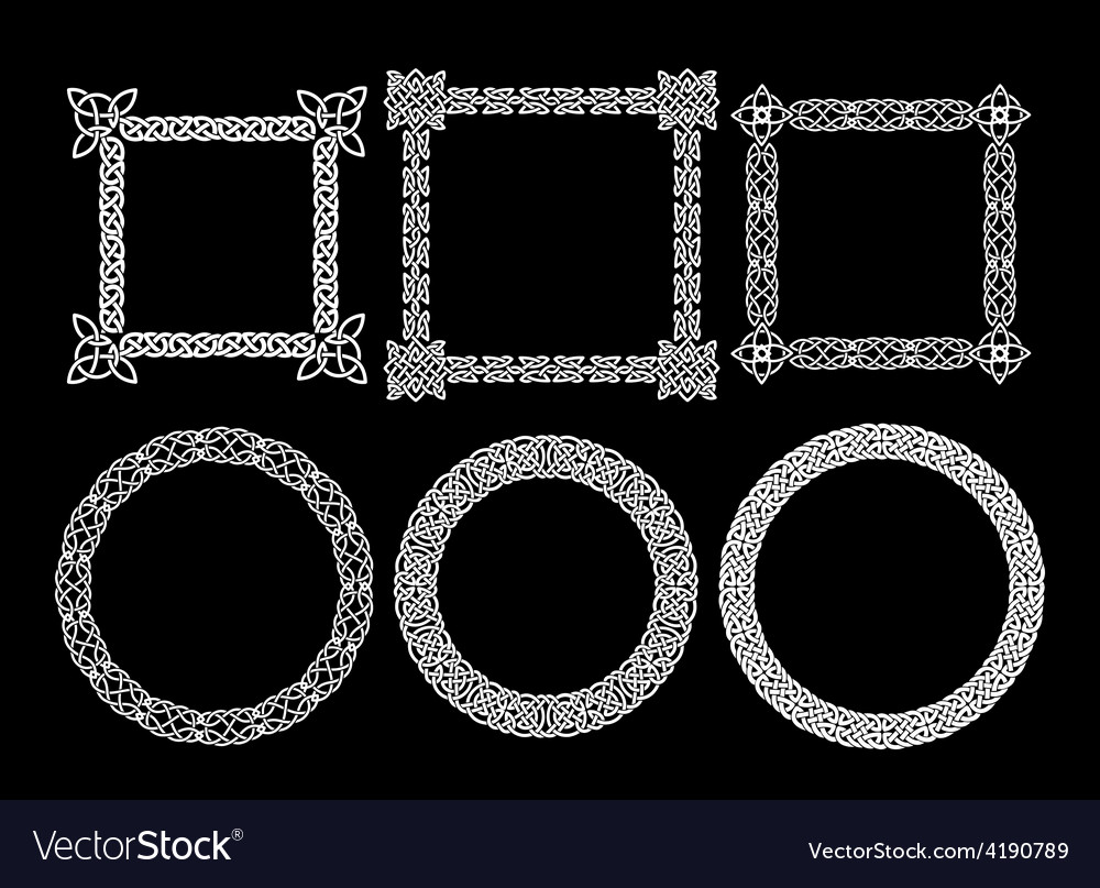 Decorative frames Royalty Free Vector Image - VectorStock