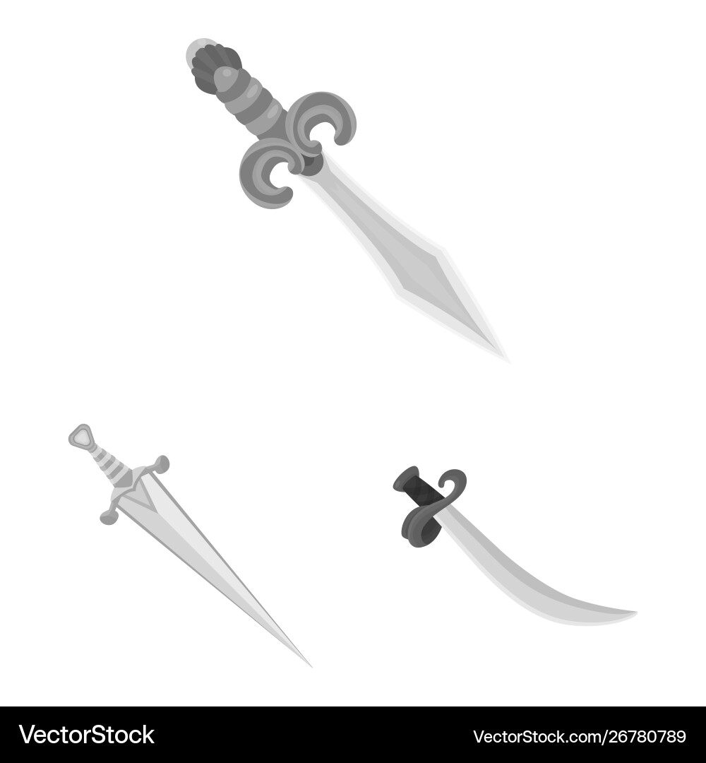 Design sharp and blade logo collection Royalty Free Vector