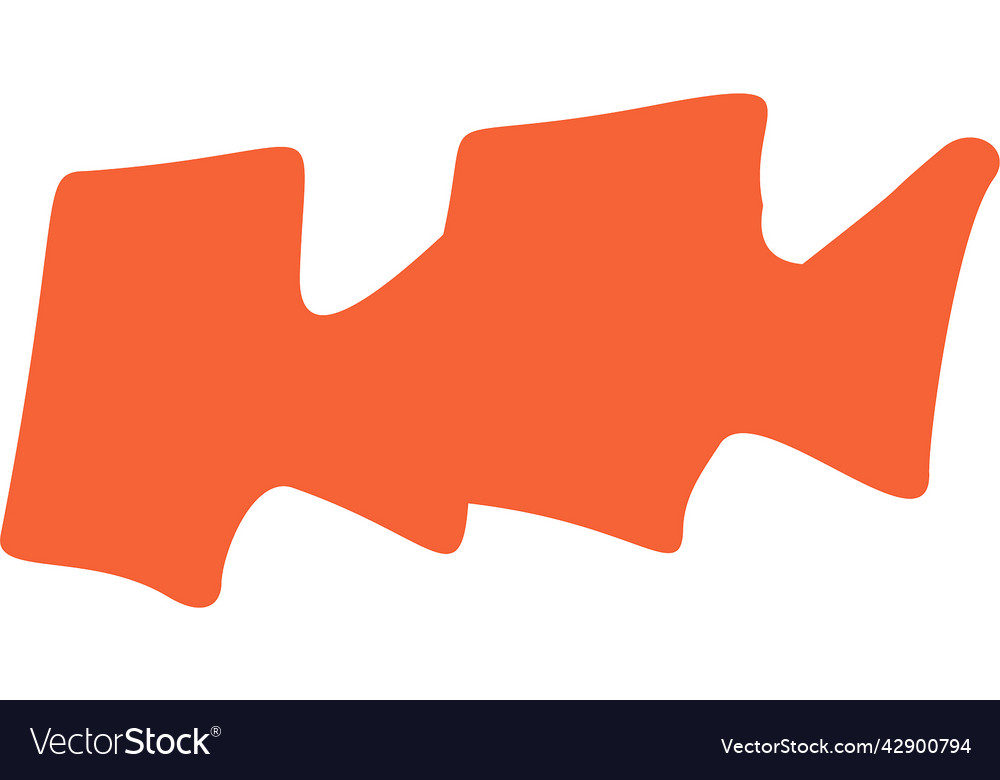 Polygonal angular geometric shape irregular Vector Image