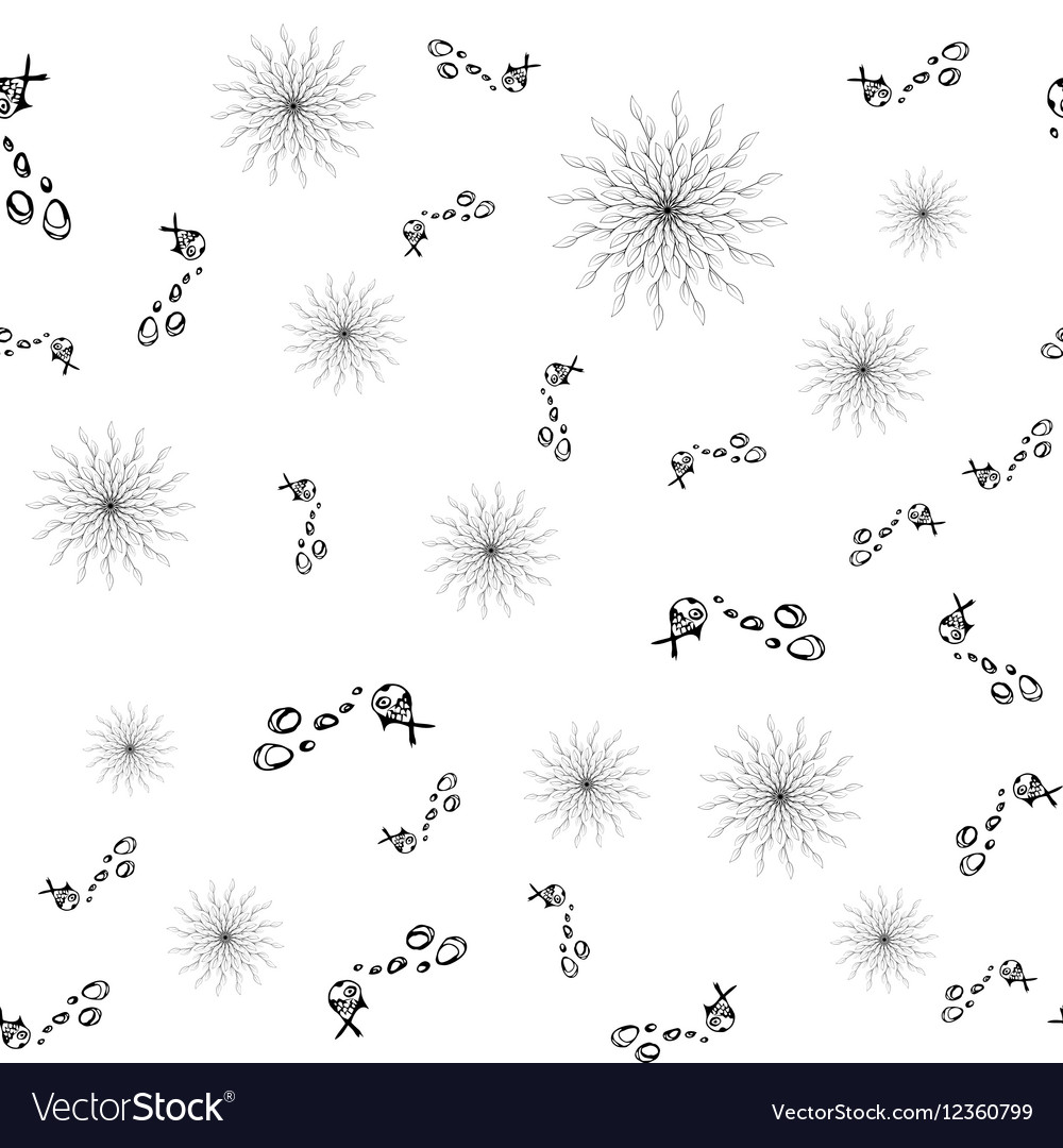 Animation small fish Royalty Free Vector Image