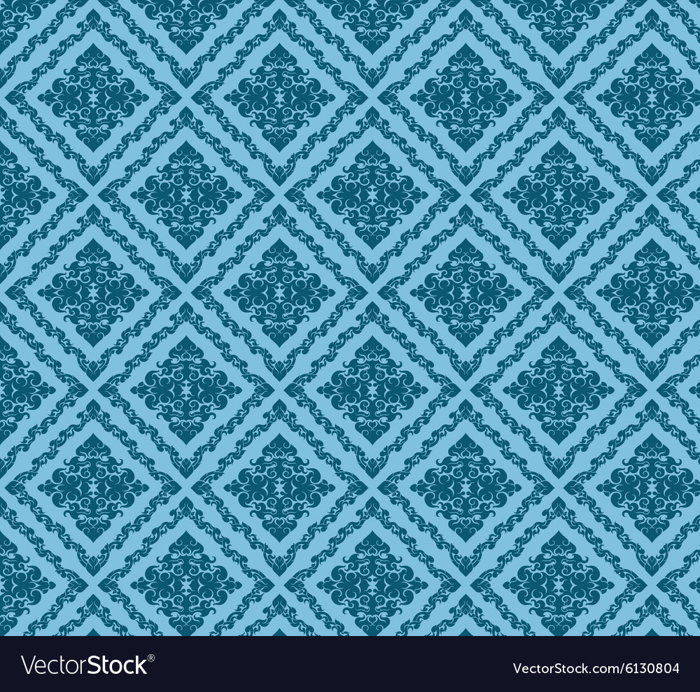 Blue pattern Royalty Free Vector Image - VectorStock