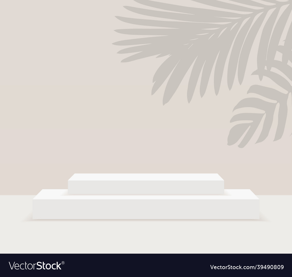 Rectangular white stage podium Royalty Free Vector Image Rectangular white stage podium Royalty Free Vector Image
