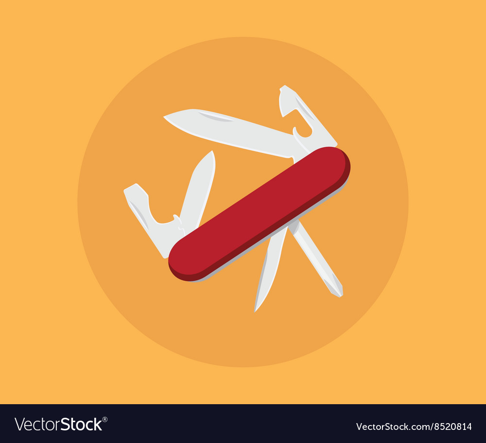 Multi tools isolated Royalty Free Vector Image