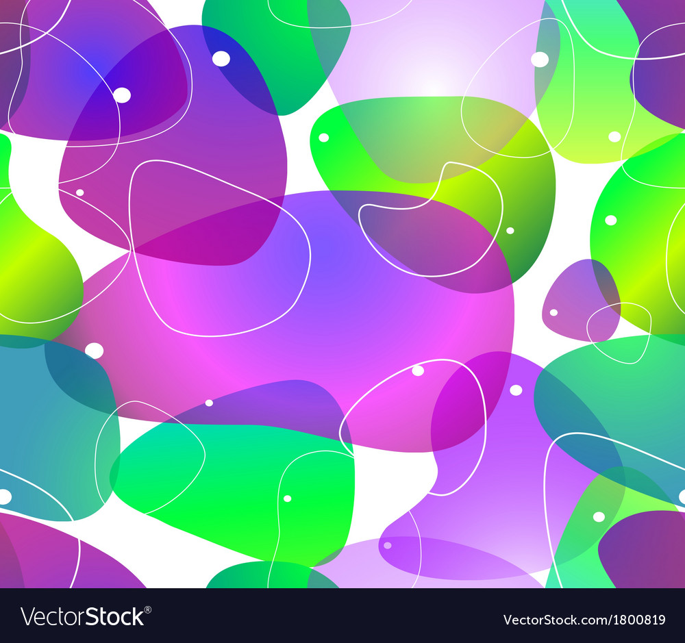 Abstract blobs water background Royalty Free Vector Image