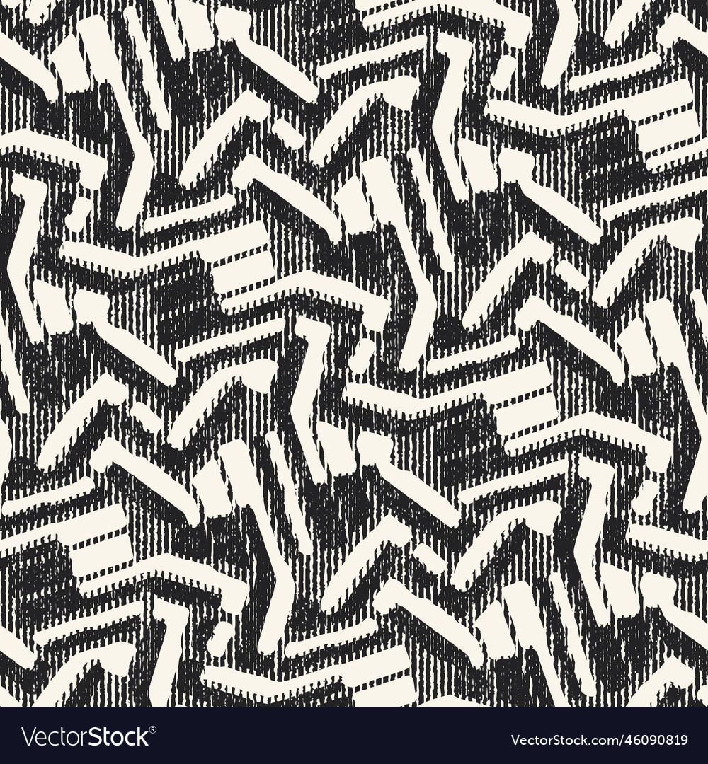 Broken geometric pattern Royalty Free Vector Image