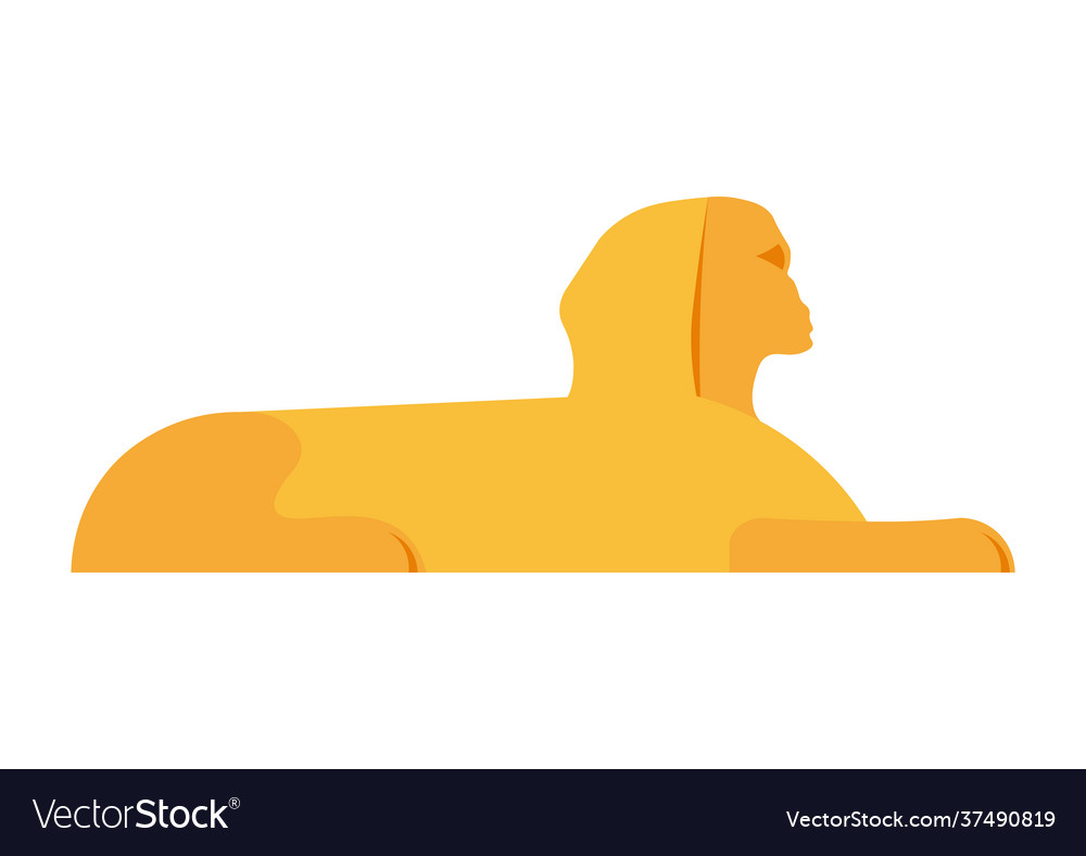 Sphinx head Royalty Free Vector Image - VectorStock