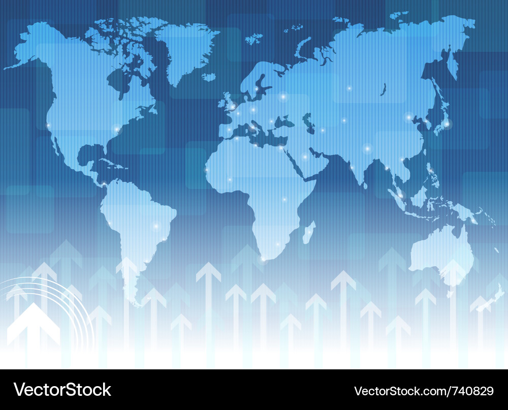 Business background Royalty Free Vector Image - VectorStock
