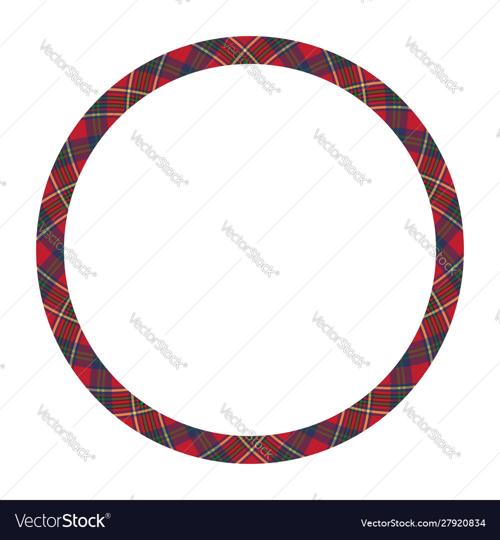 Circle borders and frames round border pattern Vector Image