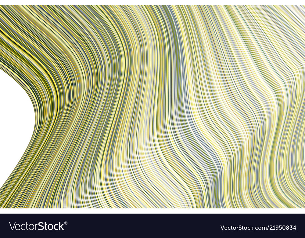 Color Abstract Line Curve Wave Geometric Pattern Vector Image