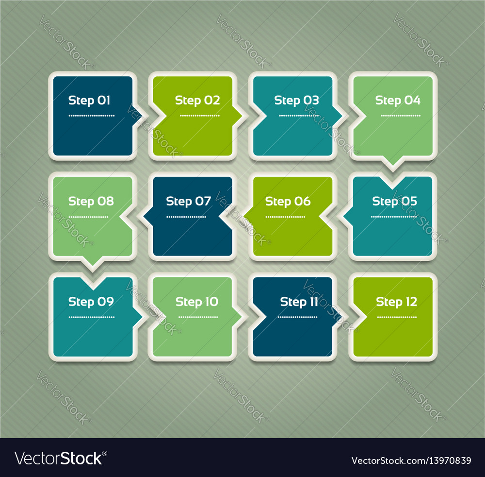 Progress background template for diagram graph Vector Image