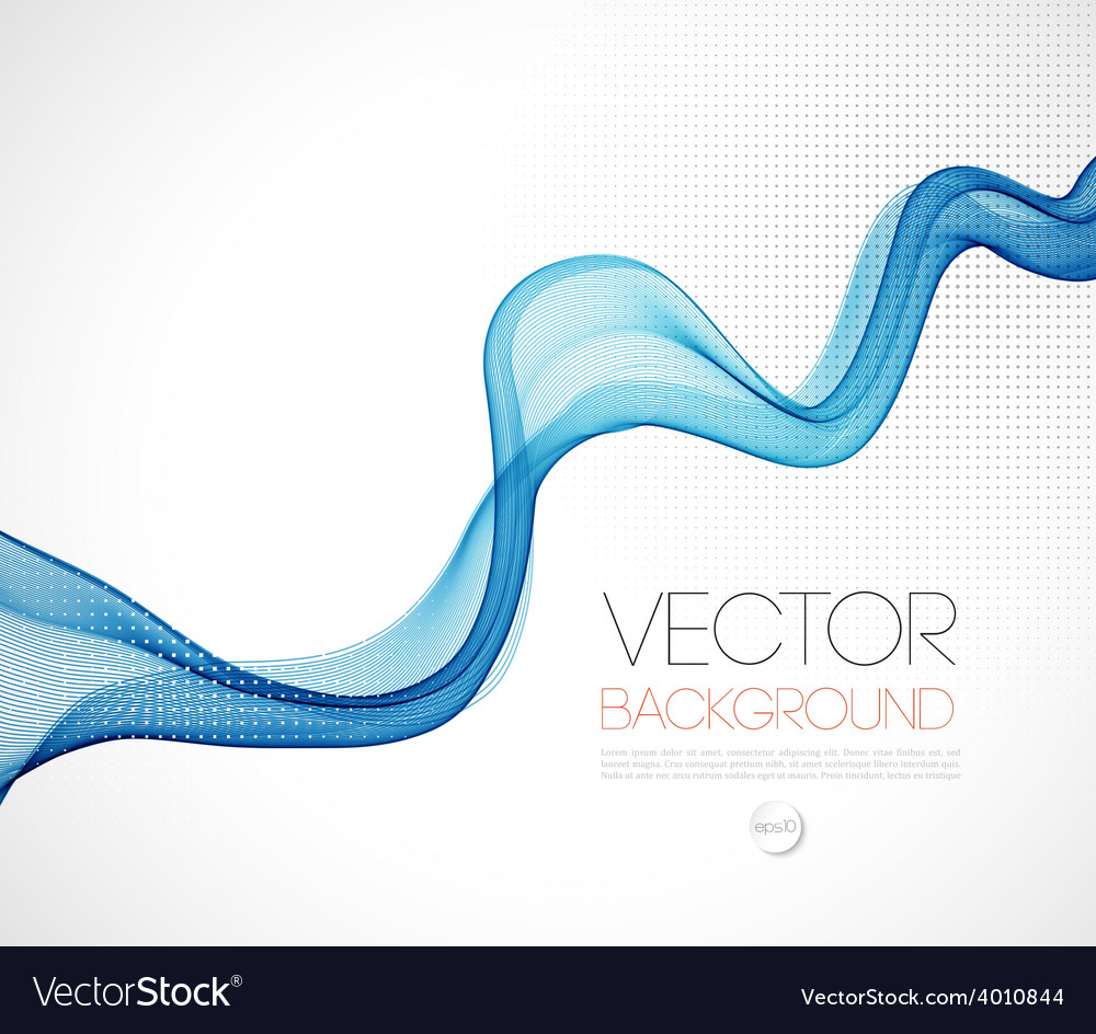 Abstract wave template background brochure design Vector Image