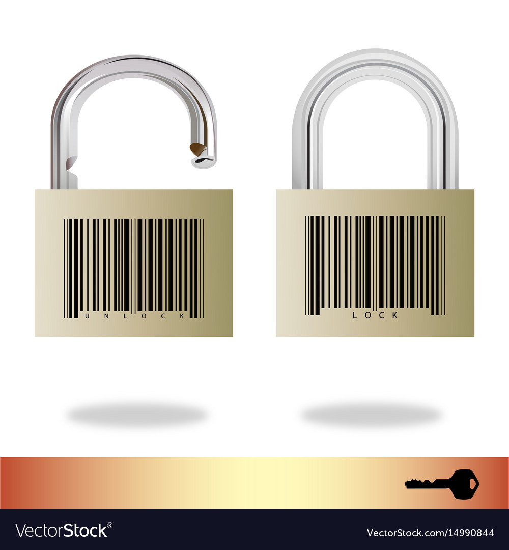 Padlock Royalty Free Vector Image - VectorStock