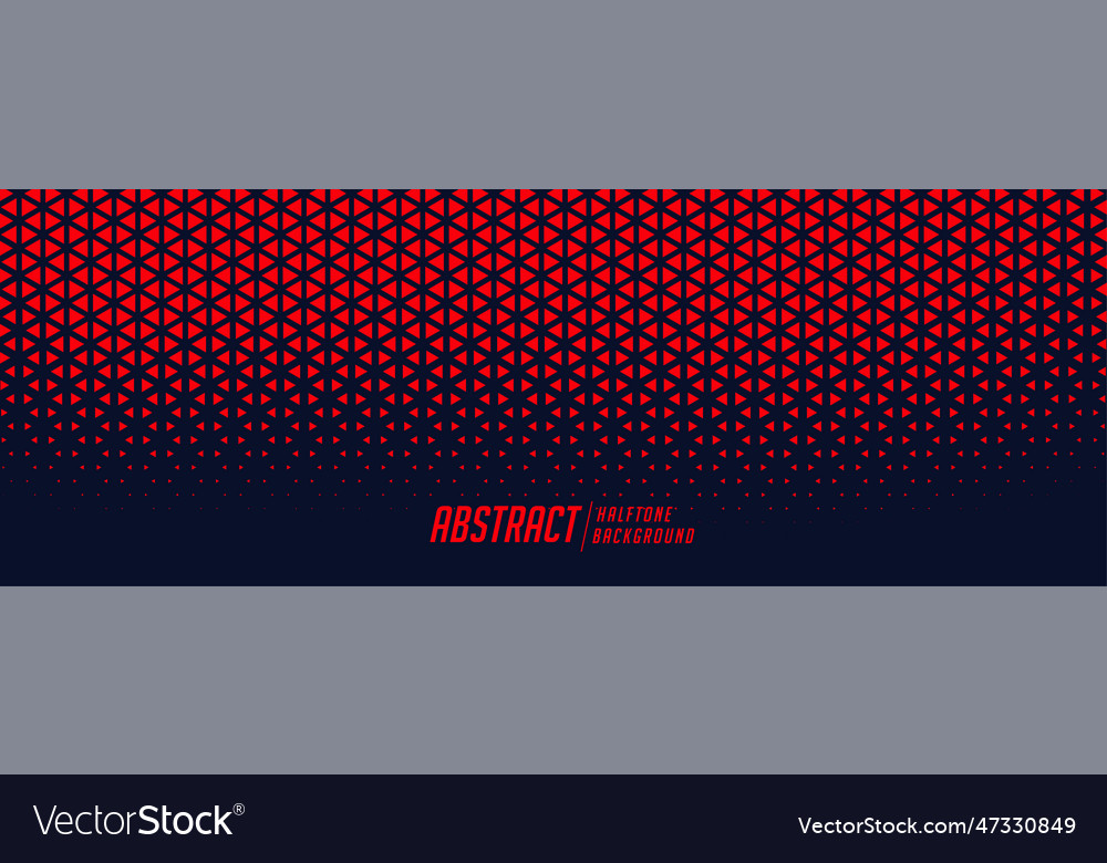 Abstract Red Triangle Pattern Backdrop For Modern Vector Image