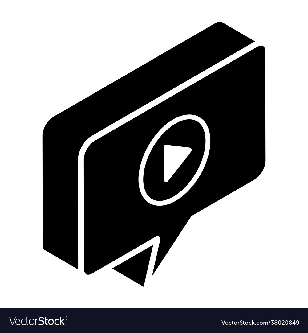 Video message Royalty Free Vector Image - VectorStock
